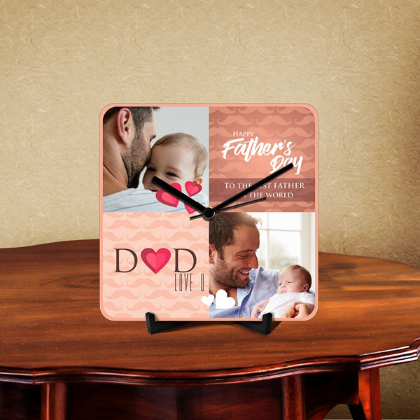 Send Personalized Best Father Desk Clock Online - GAL20-95291 | Giftalove