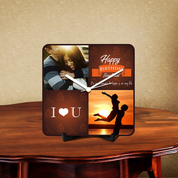 Send Personalized Happy Birthday Sweetheart Desk Clock Online - GAL20 ...