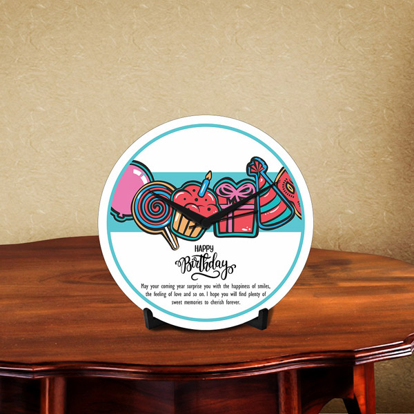 Send Birthday Memories Desk Clock Online - GAL20-95297 | Giftalove