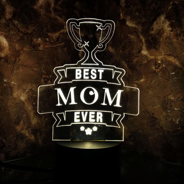 Send 3D LED Best Mom Lamp Online - GAL21-99378 | Giftalove