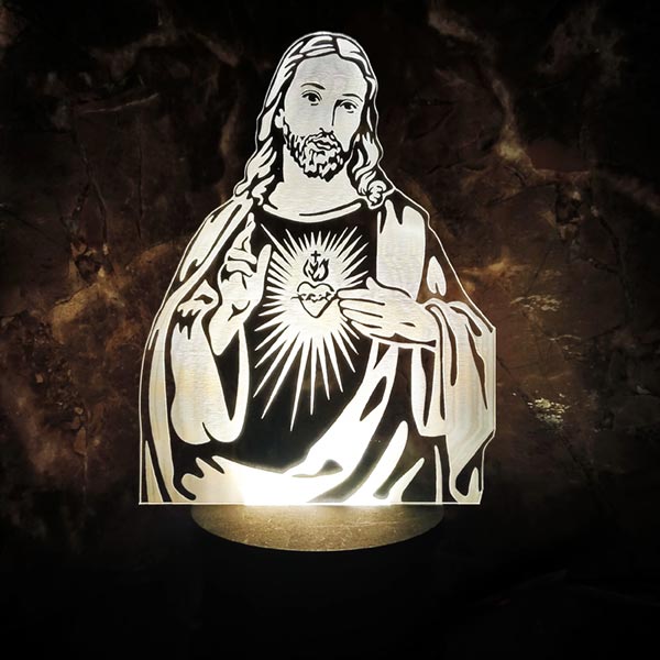 Send 3D LED Jesus Lamp Online - GAL21-99381 | Giftalove