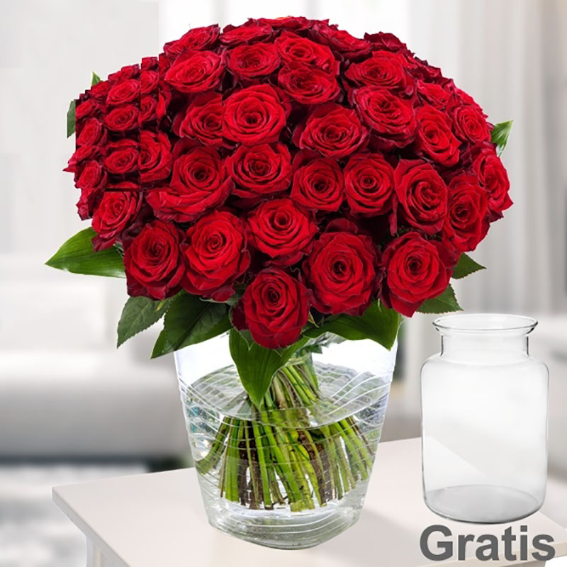 Send 50 Red Roses Online - GAL22-103214 | Giftalove
