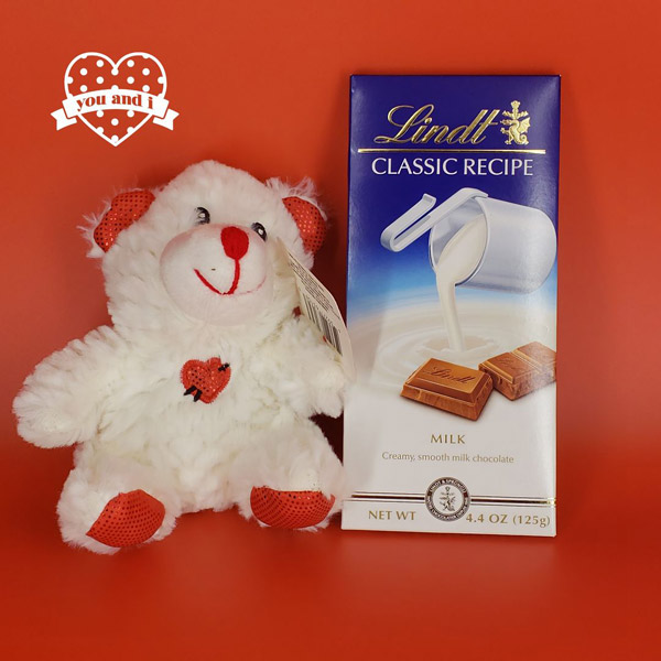 Send Cute Teddy with a Chocolate Online - EGPUSVG79VL19 | Giftalove