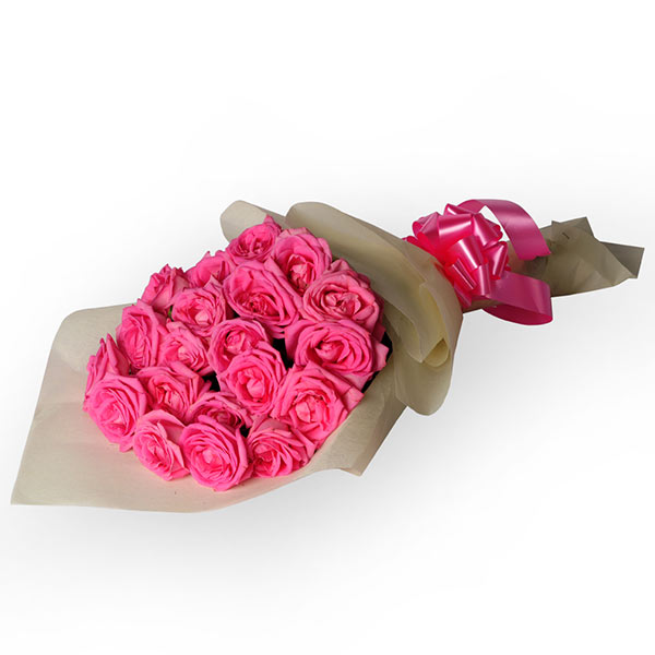 Send 24 Pink Roses Bouquet Online - F17-EXDFNP141GAL17 | Giftalove