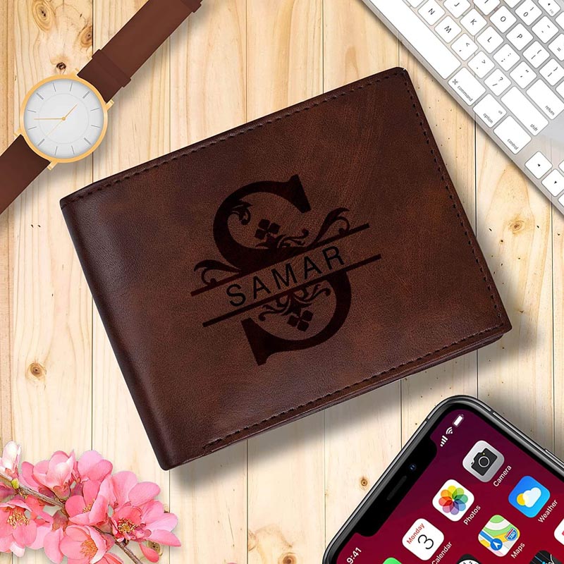Buy Personalized Name Brown Wallets for Men Online - GAL24-112780 ...