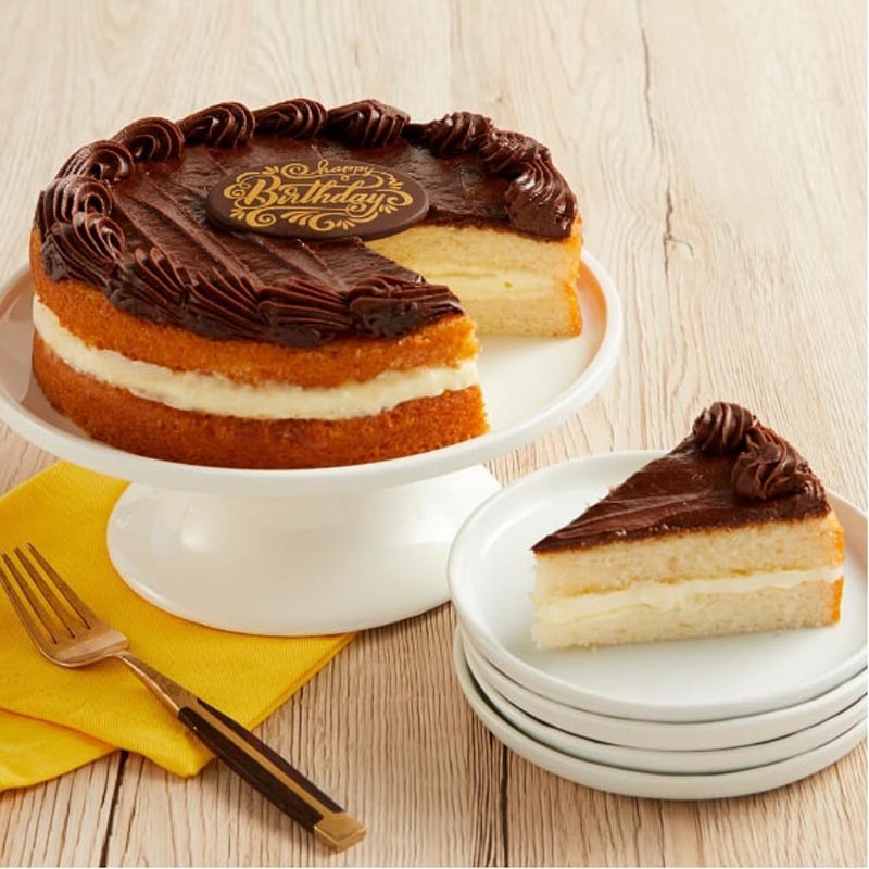 Send Gifts Online USA-Boston Cream Cake Online - GAL23-111890 | Giftalove