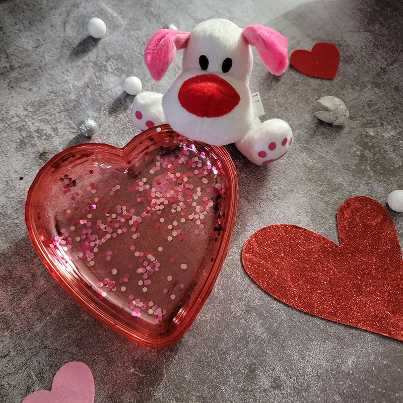 Send Soft Toy with Heart Shape Case Valentine Gift to USA Online - VL23 ...