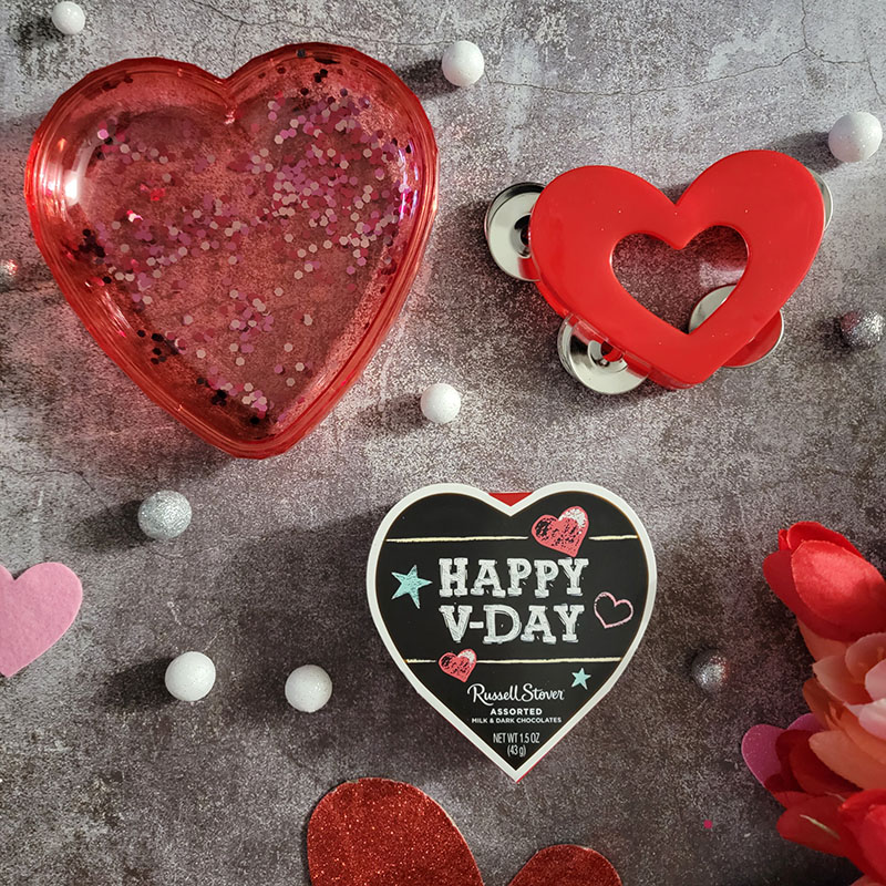 Send Russell Stover Chocolates with Heart Shape Case Valentine Gift ...