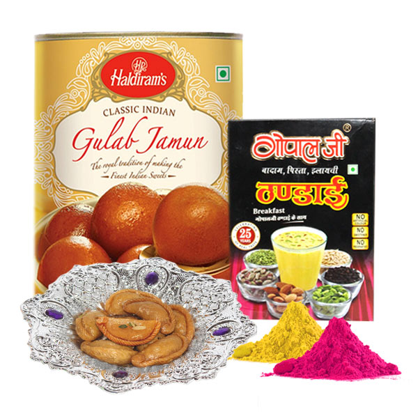 Send Gourmet Holi Gift Online - HPR30-GAL-3-16 | Giftalove