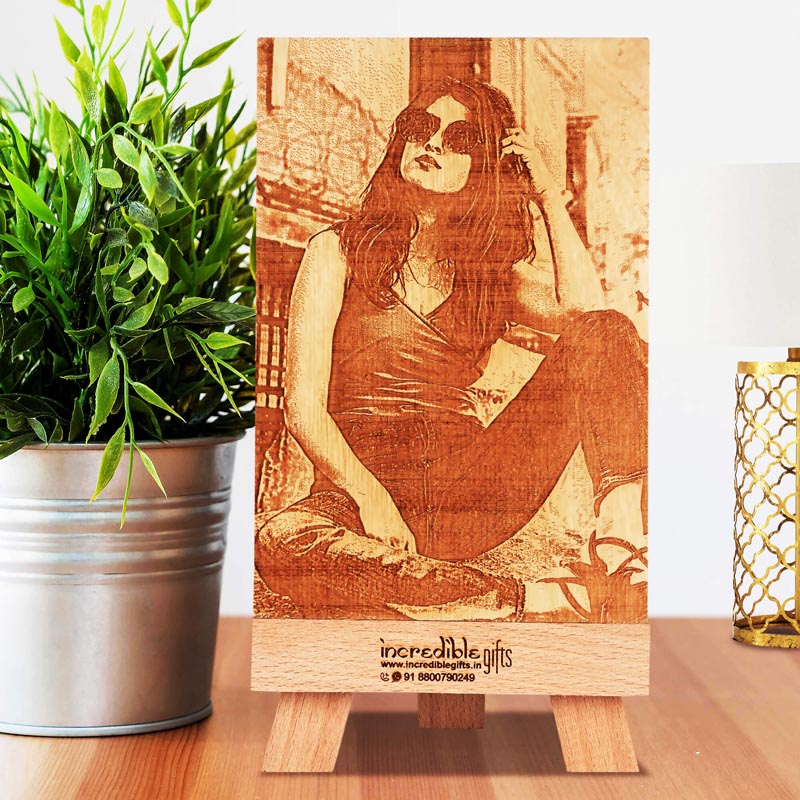 Buy Personalized Birch Ply Wooden Photo Frame (20x10cm) Online - GAL24 ...