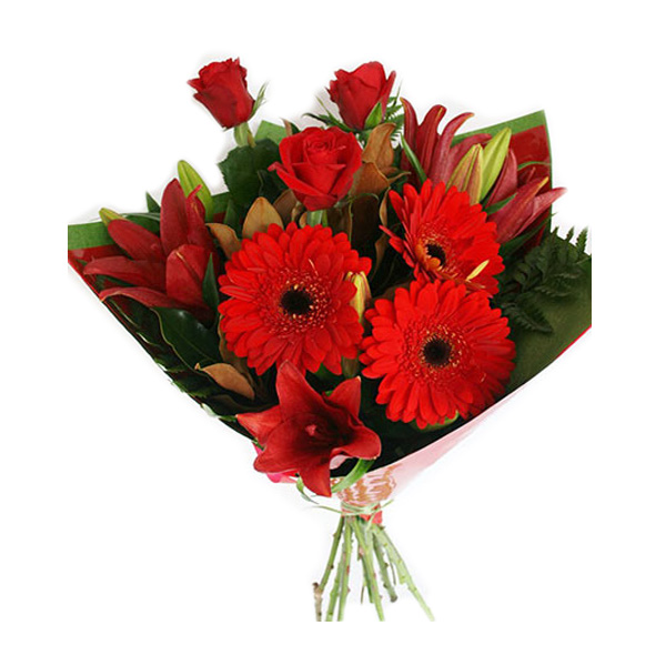 Send Royal Red Flowers Bouquet Online - PR17FA006GAL17 | Giftalove