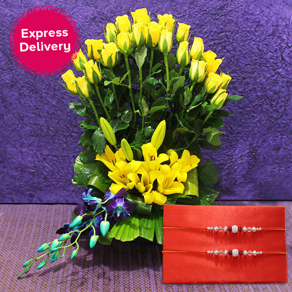 Send A Yellow Surprise Online - PREXRK121RKH18 | Giftalove