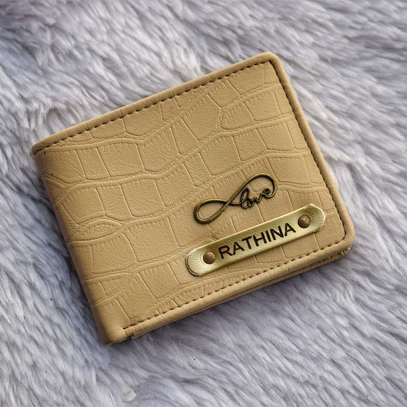 Buy Personalized Wallet (New Crocs Wallet, Cream) Online - GAL24-112802 ...