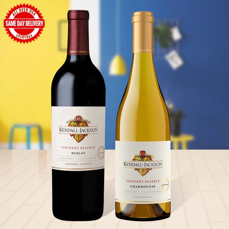 Send Gifts Online USA - Red & White Wine Combo Online - GAL23-111848 ...