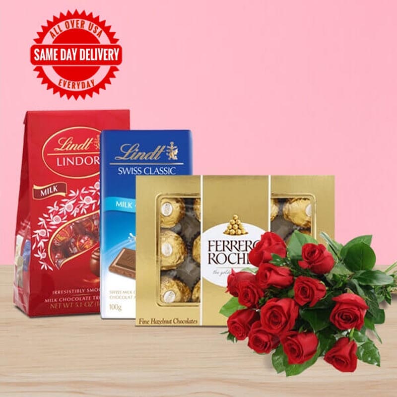Send Roses and Chocs Online - GAL23-111828 | Giftalove