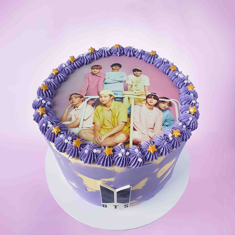 Buy BTS Photo Cake Online - GAL23-110632 | Giftalove