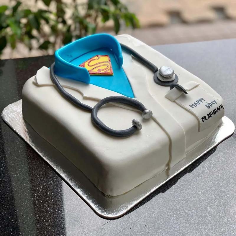 Send Doctor Theme Cake Online - GAL24-112902 | Giftalove