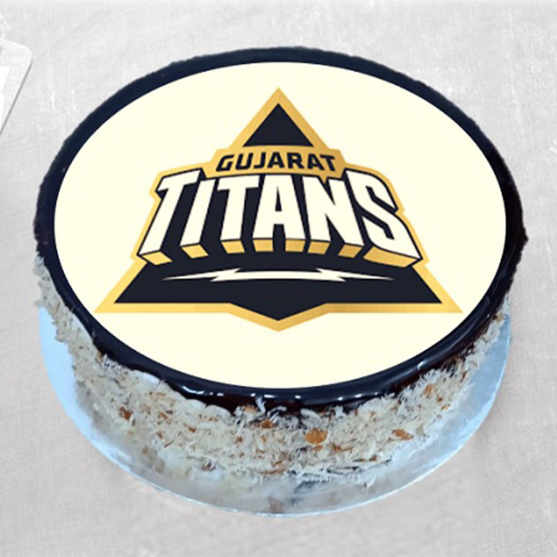 Send Gujarat Titans Logo Cake Online - GAL23-110554 | Giftalove