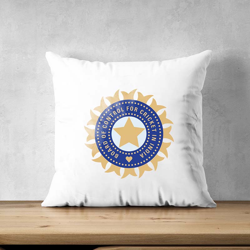 Send ICC India Cricket Team Logo Printed Cushion Online - GAL23-111214 ...
