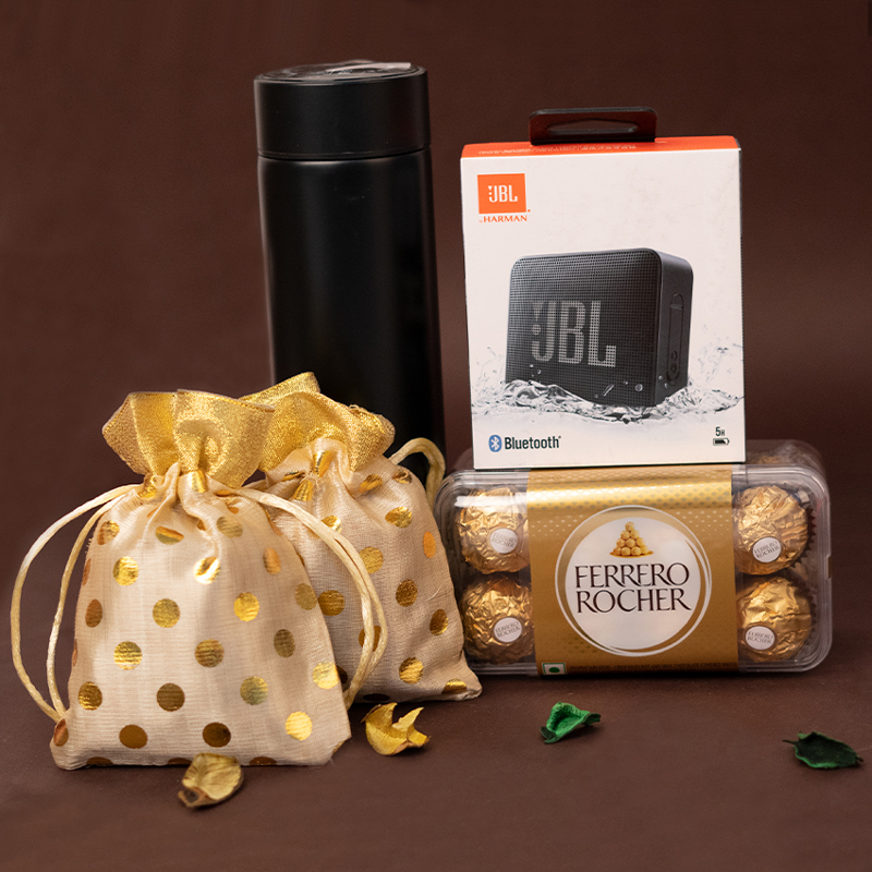 Send JBL Speaker with Dry Fruits N Temperature Bottle Gift Pack Online ...