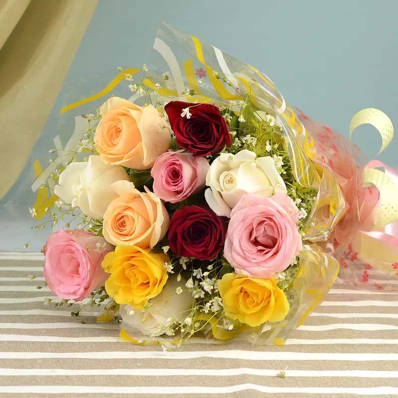 Send Mix Roses Bouquet Online - GAL24-112916 | Giftalove