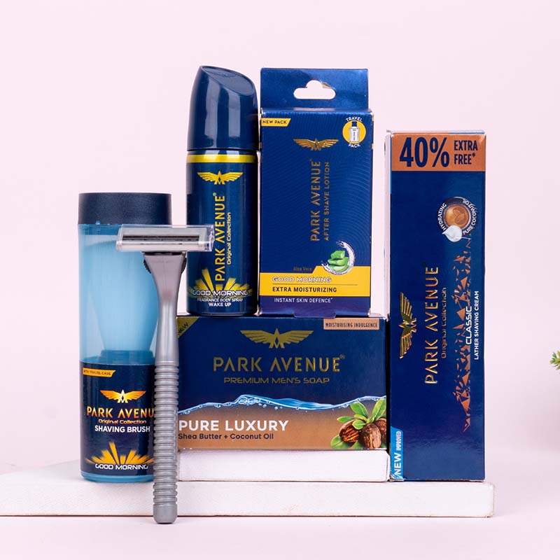Send Set of Men's Park Avenue Shaving Kit Online - GAL23-111092 | Giftalove