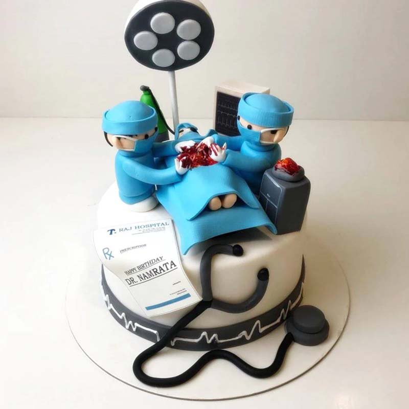 Send Surgery Theme Chocolate Cake Online - GAL24-112903 | Giftalove