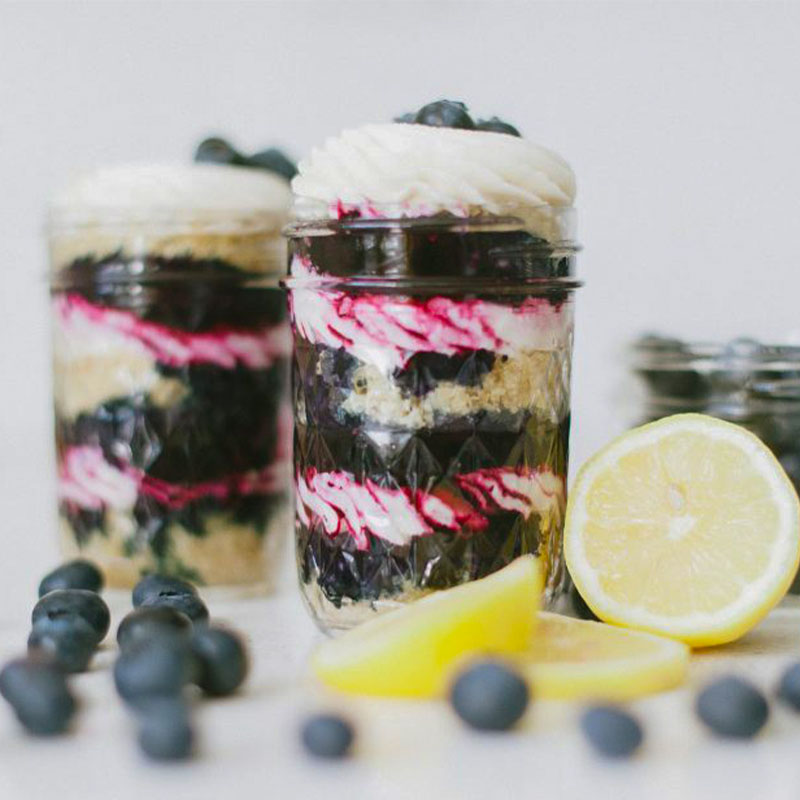 Send Tasty Blueberry Jar Cake Online - GAL22-109929 | Giftalove