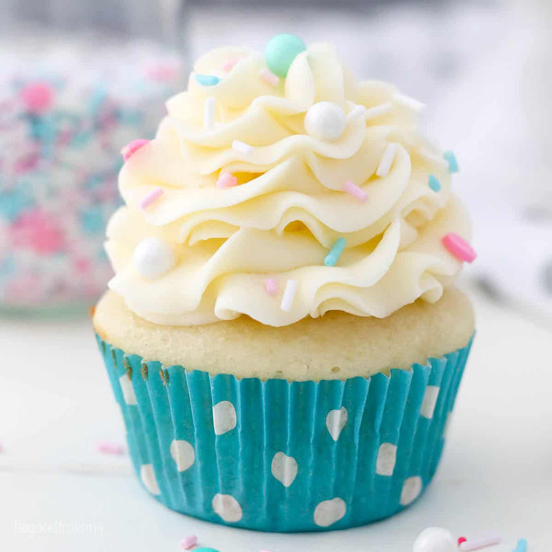 Send Yummy Vanilla Cupcake Online - GAL22-109734 | Giftalove
